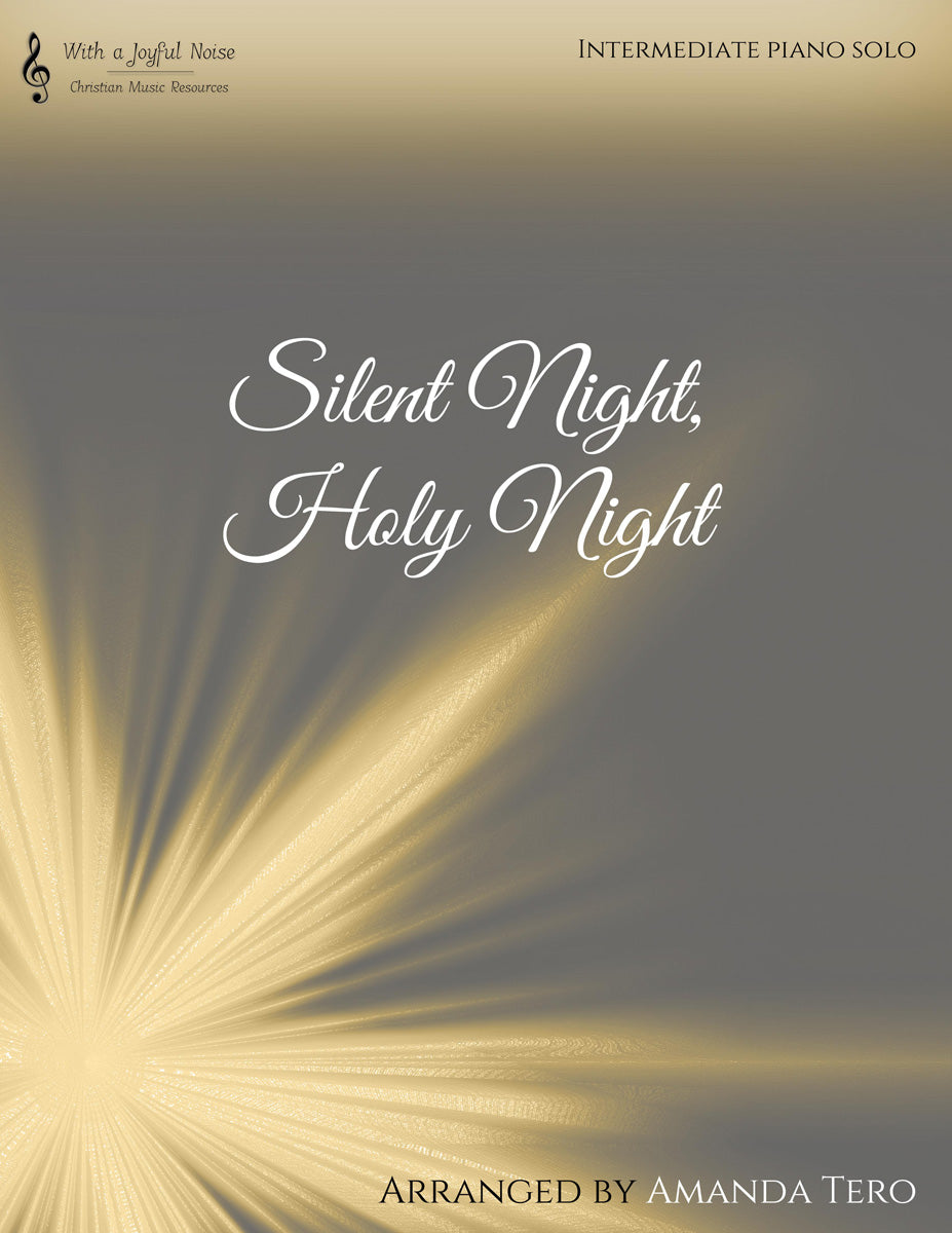 Silent Night, Holy Night intermediate piano solo – Amanda Tero Music